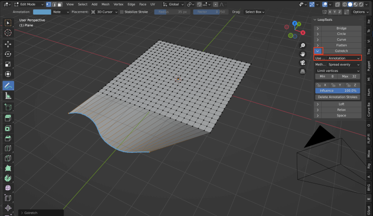 【Blender】内蔵アドオン「Loop Tools」を使いこなそう - STYLY