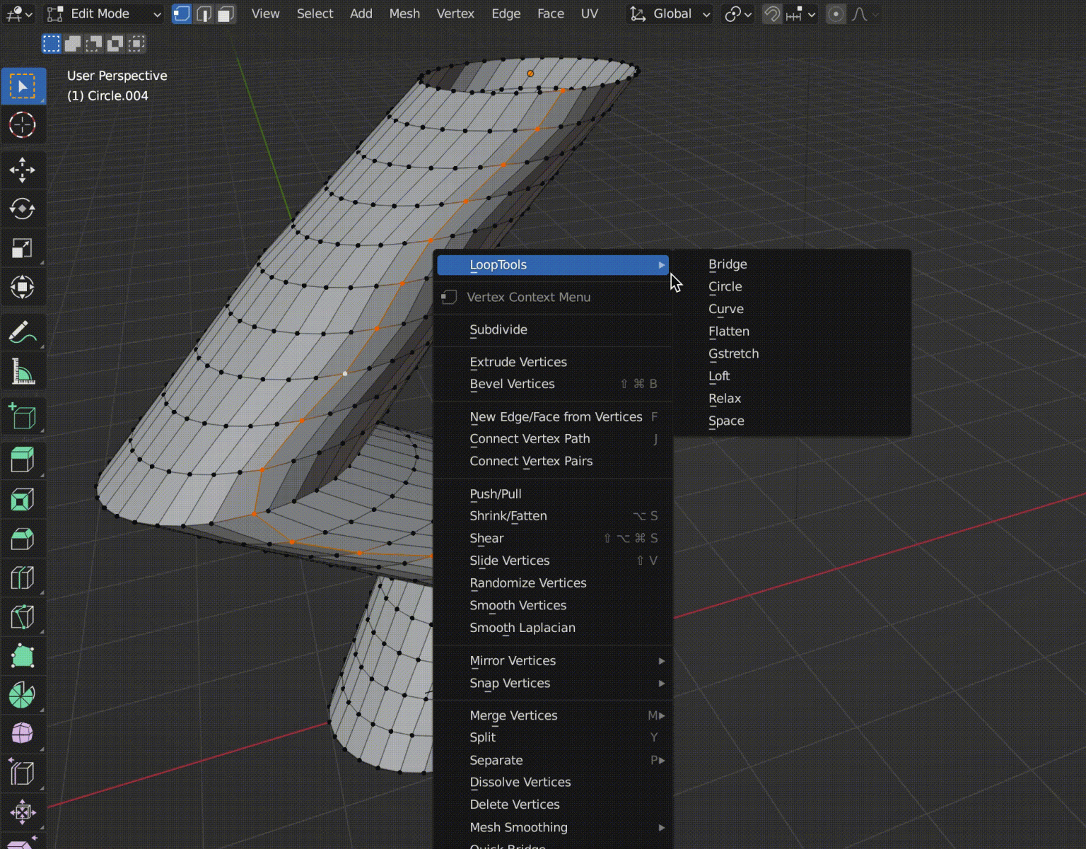 【Blender】内蔵アドオン「Loop Tools」を使いこなそう - STYLY