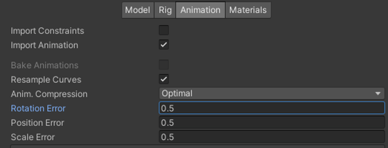Unityでシーンの容量を削減する方法(アニメーション編)- STYLY