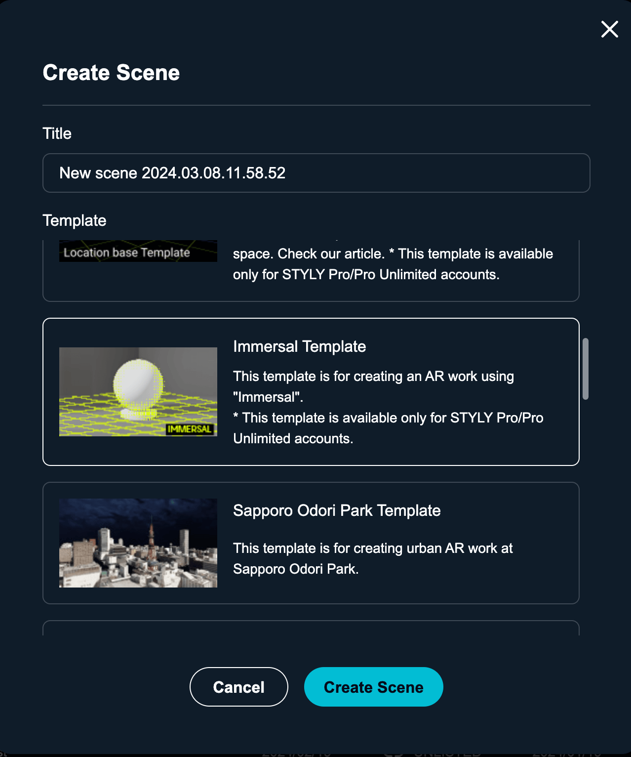 Immersalマップデータをマーカーにして、ARシーンを作成/体験する方法 - STYLY Magazine