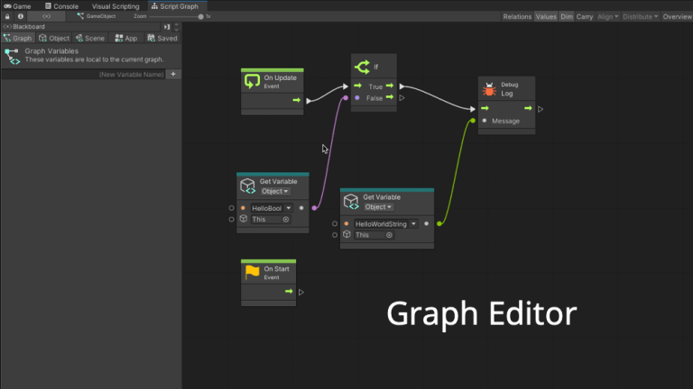 Unity Visual Scripting 入門第2回:if文、キー入力、コルーチンで「hello World」を表示する方法 Styly