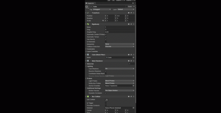 Introduction To Unity Visual Scripting Part 5 Basic Operations On Objects Using Addforce And
