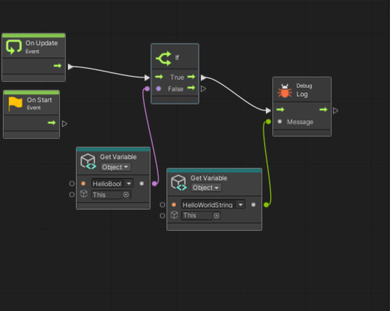 Unity Visual Scripting 入門第2回：if文、キー入力、コルーチンで「hello World」を表示する方法 Styly
